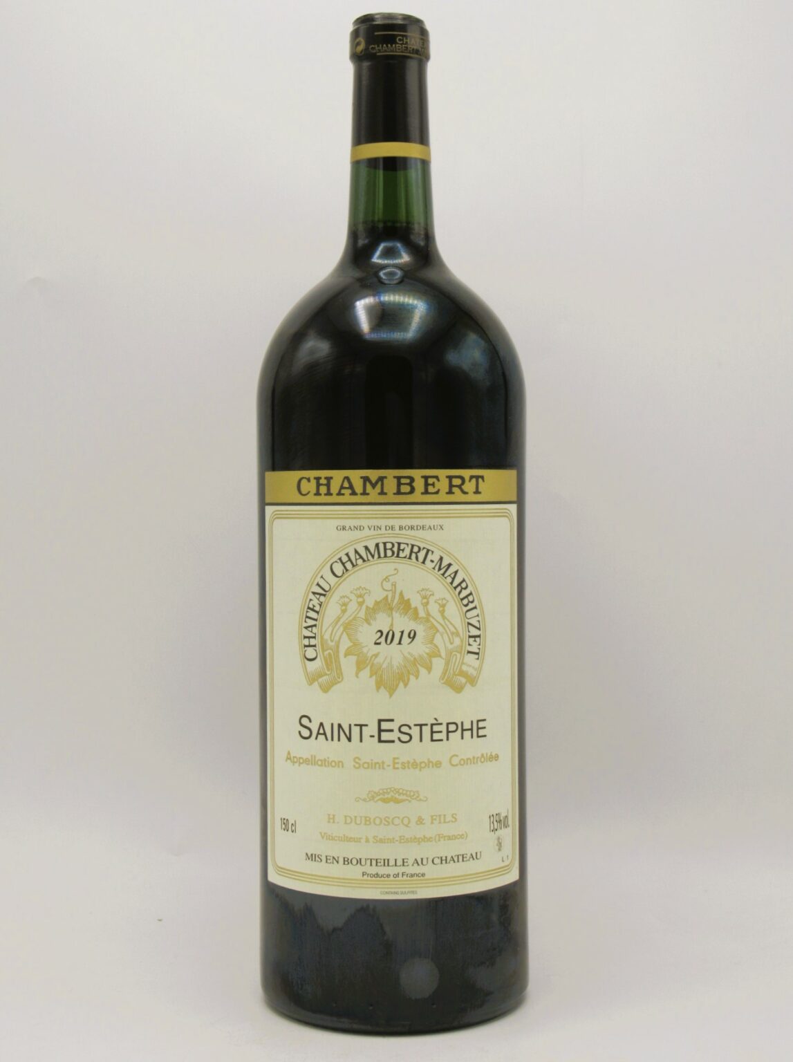 Saint Estephe Chateau Chambert Marbuzet 2019 Magnum - La Cave Saint-Vincent