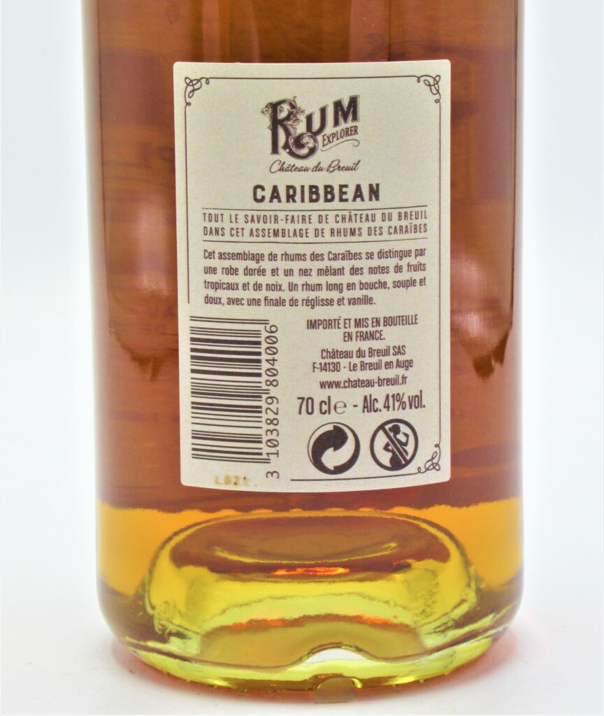 Blended Rhum Caribbean - Rum Explorer - La Cave Saint-Vincent