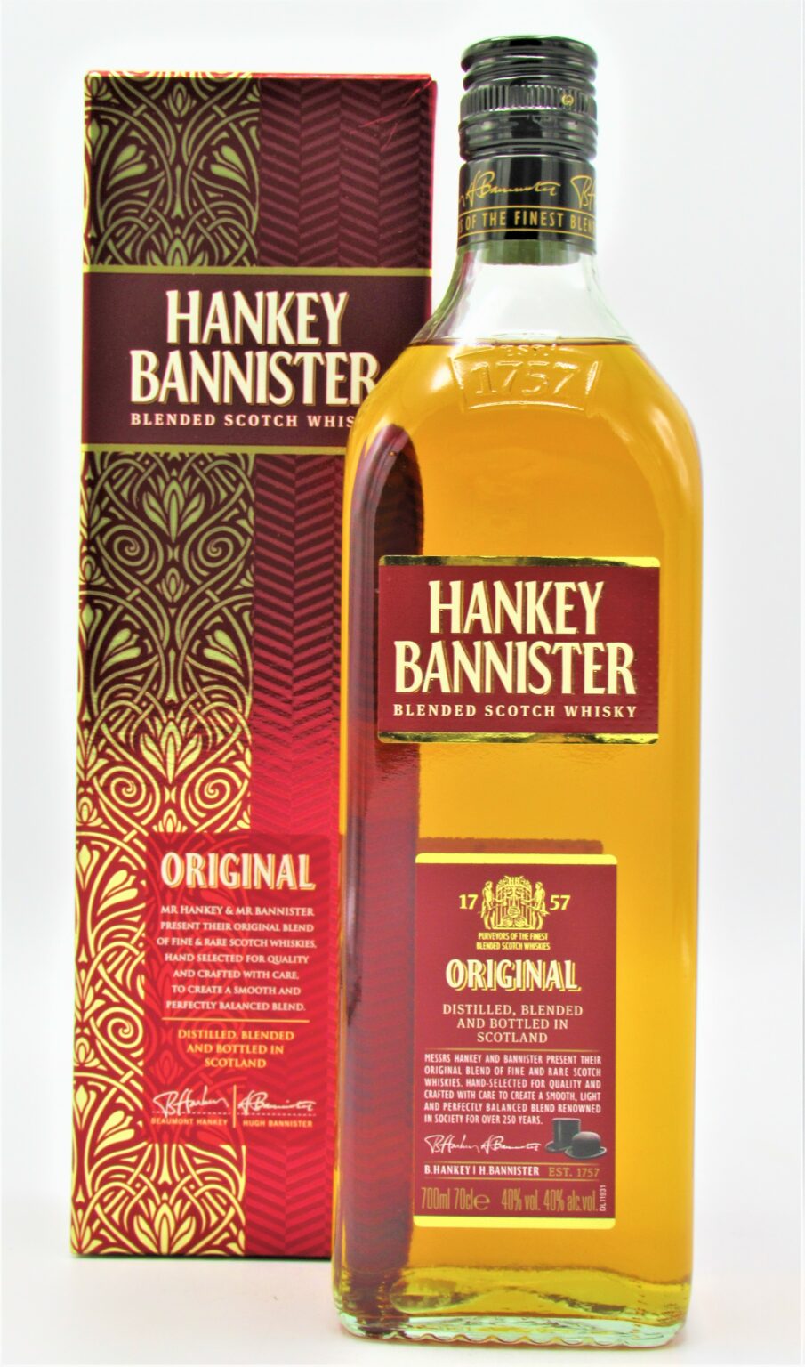 Blended Scotch Whisky Hankey Bannister The Original - La Cave Saint-Vincent