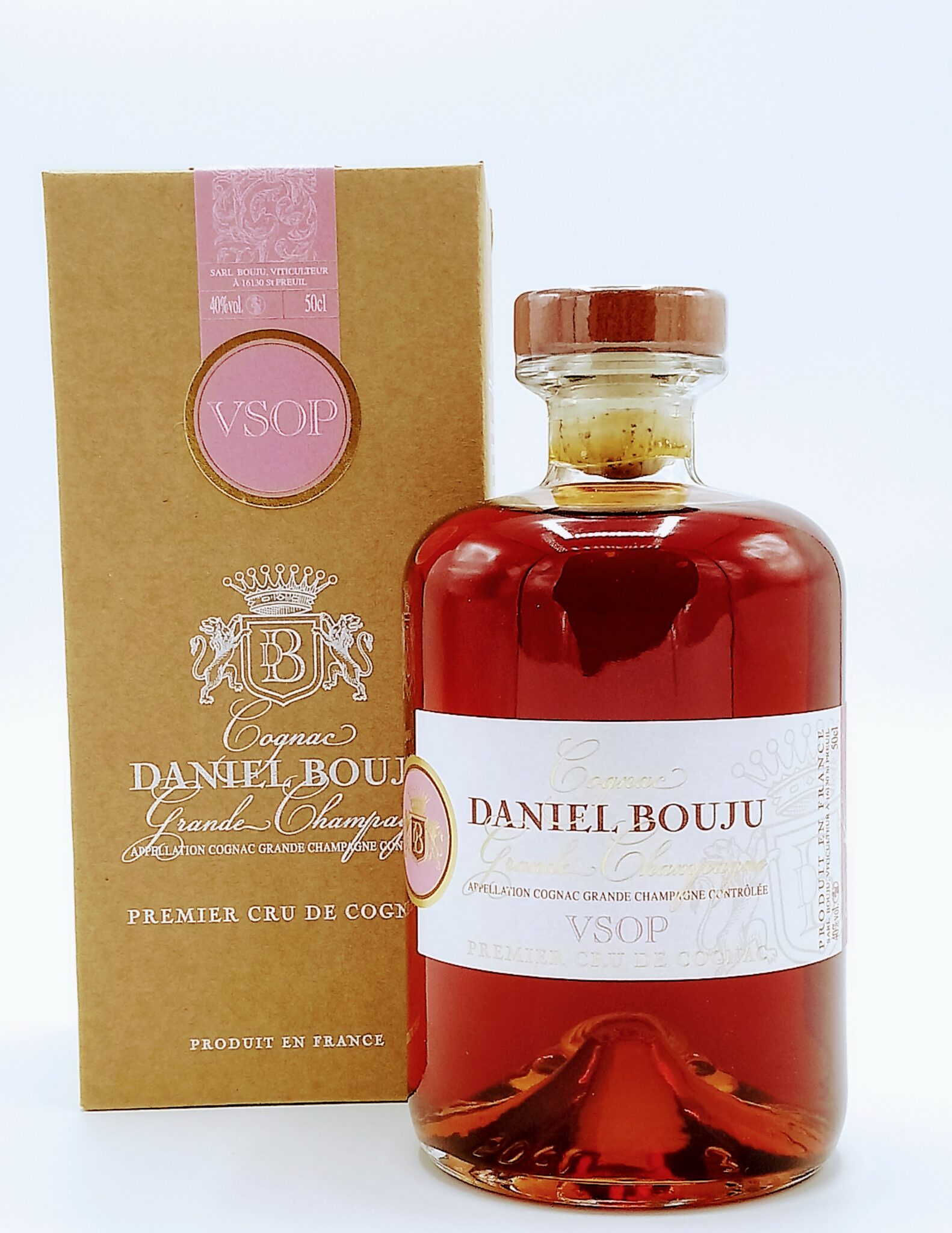 Cognac Grande Champagne VSOP Daniel Bouju - 10 ans - La Cave Saint-Vincent