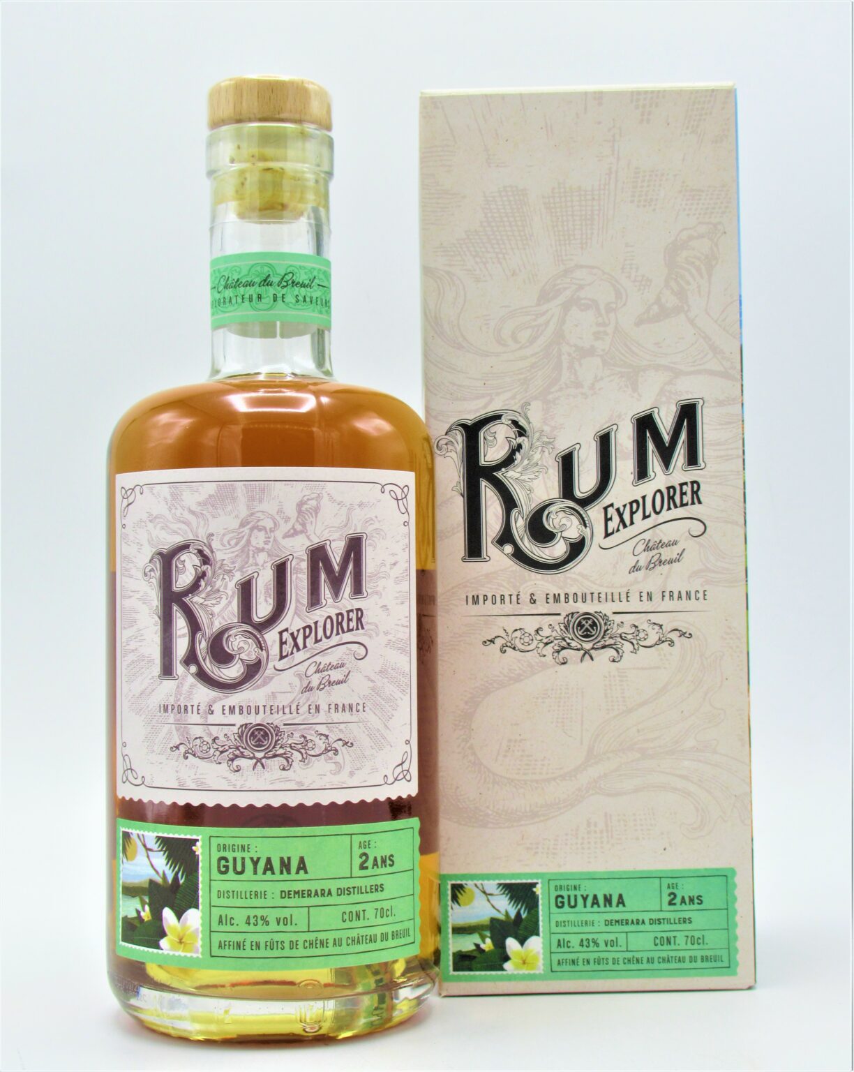 Rhum Guyana 2 Ans Rum Explorer - La Cave Saint-Vincent