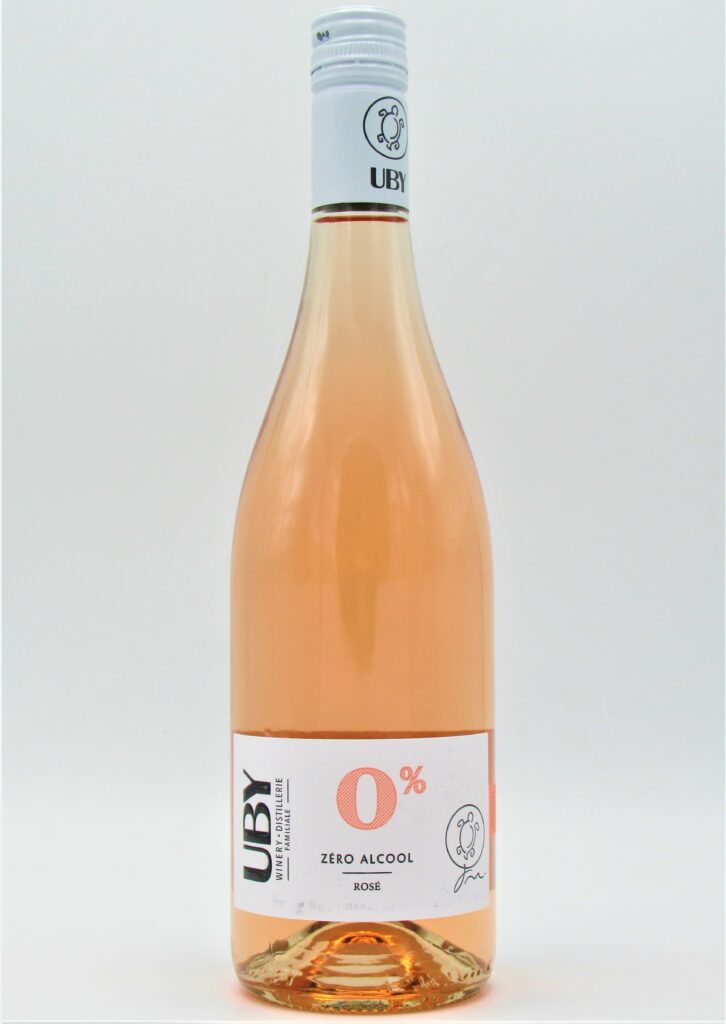 Vin Sans Alcool Uby Zero Rosé - La Cave Saint-Vincent